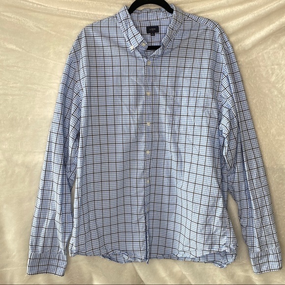 J. Crew | Shirts | J Crew Plaid Cotton Button Down Shirt | Poshmark